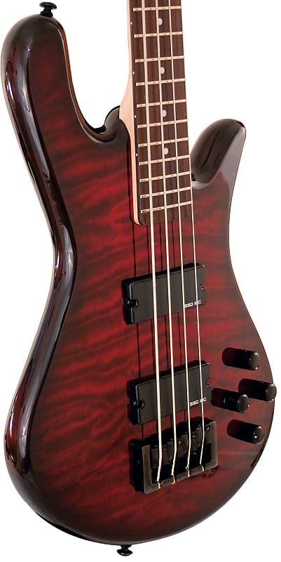 Spector Bass Legend 4 Classic Black Cherry - Lined Fretless | Reverb