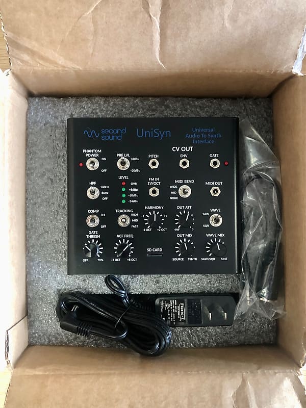 Second Sound UniSyn 2021 Universal Audio to Synth Interface | Reverb