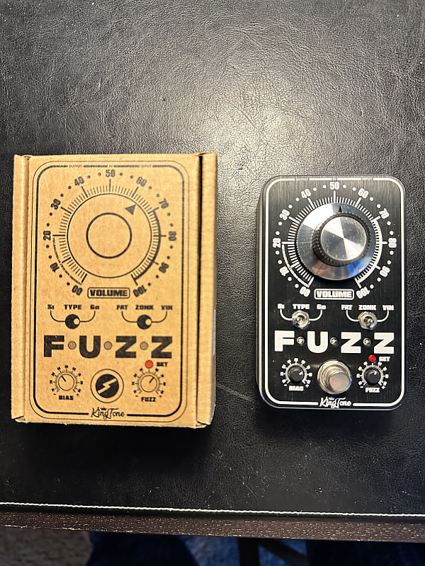 King Tone Guitar Mini Fuzz v2 2023 - black | Reverb