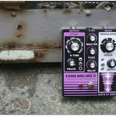 Death By Audio Echo Dream 2 Analog Delay w/ Fuzz Pedal Death By Audio Echo Dream 2 Analog Delay w/ Fuzz Pedal