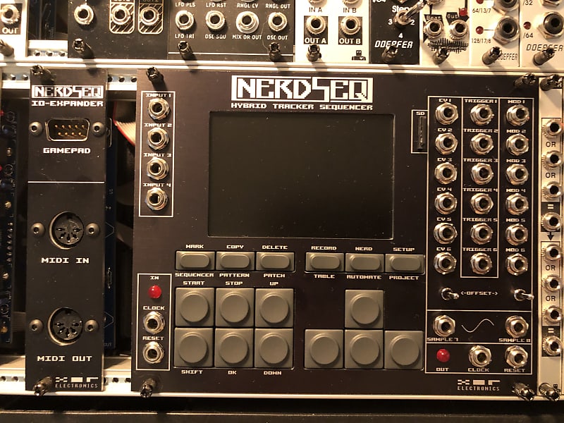 XOR Electronics Nerdseq with MIDI expander 2020 Black | Reverb