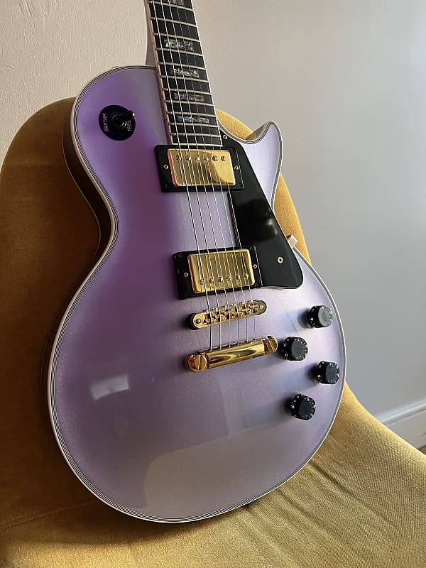 Tokai Love Rock LPC Custom Shop Abalone Lavender Sparkle | Reverb