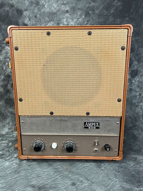 VINTAGE 1960 Ampex 620 Vaccuum Tube Suitcase Amp with JBL | Reverb