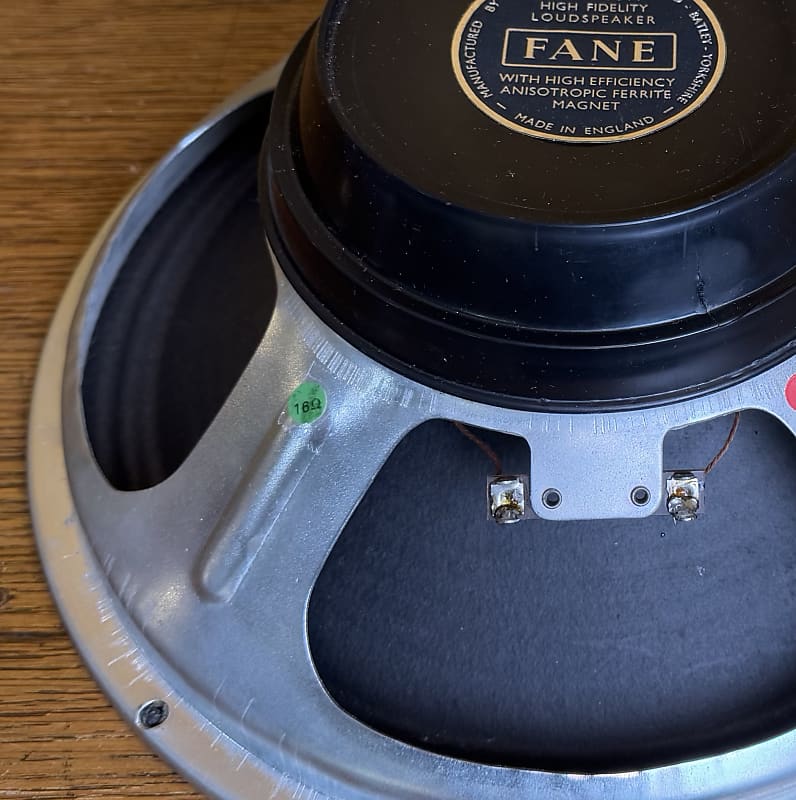 Fane 12” Driver for Guitar 1972 | Reverb