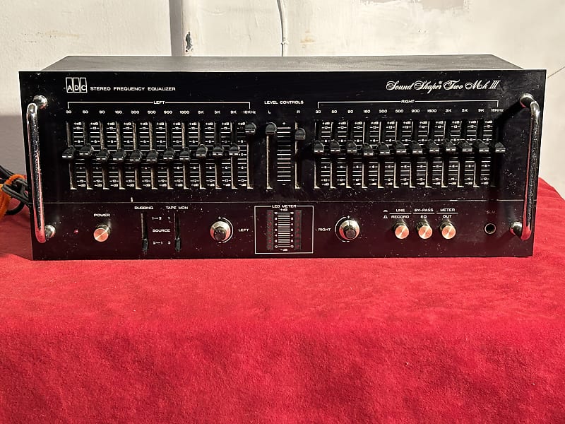 ADC Vintage Sound Shaper Two Mk. III Graphic Equalizer 1970s | Reverb