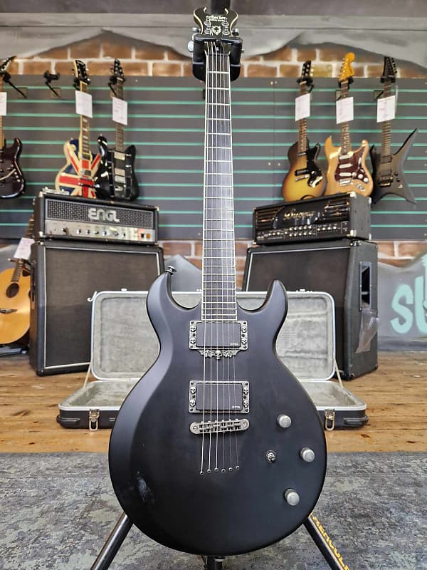 Schecter Devil Invader Special Edition Satin Black 2013 | Reverb