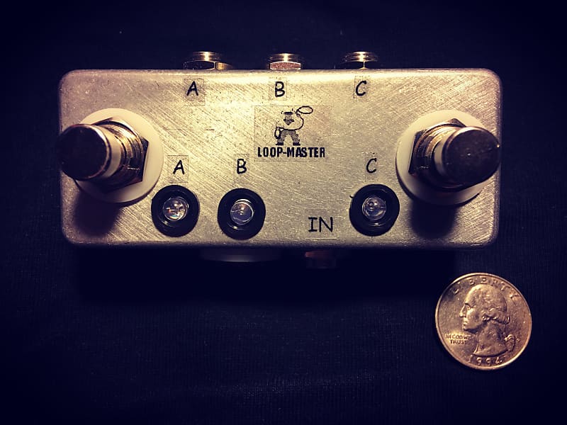 Loop-Master Pedals Micro ABC Channel Selector Pedal | Reverb Australia