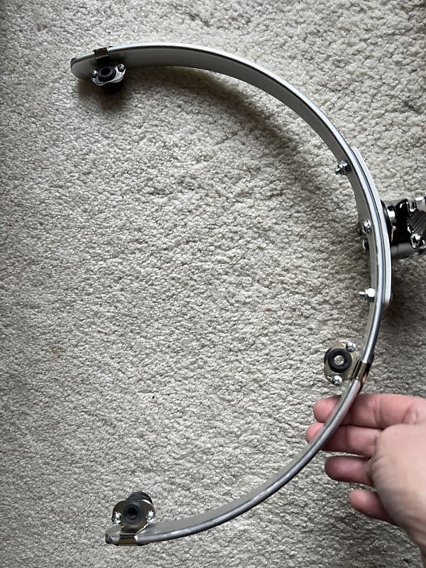 Gauger RIMS isolation mount for 13” Tom - Brushed aluminum | Reverb