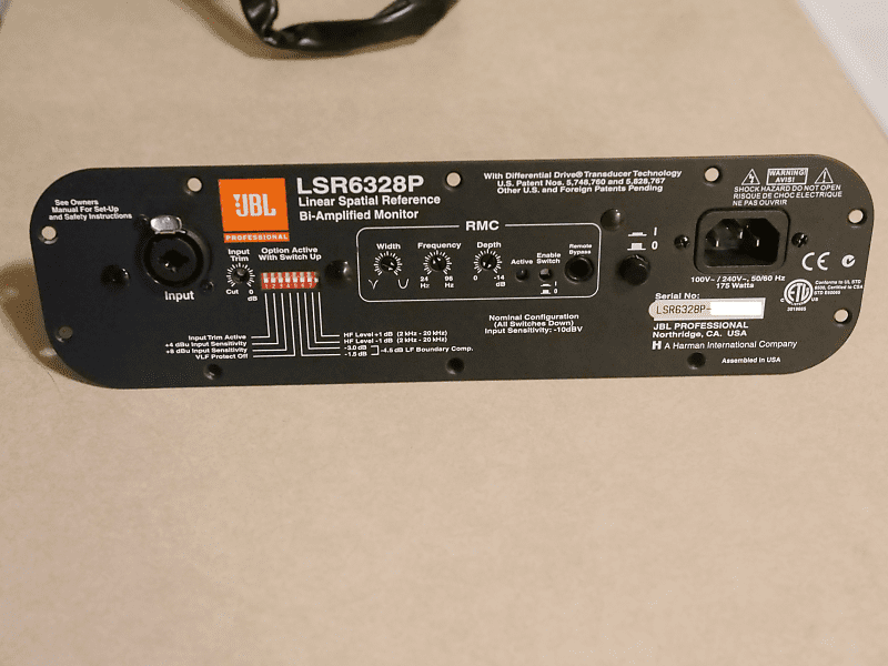 JBL LSR 6328P Input and RMC Module | Reverb