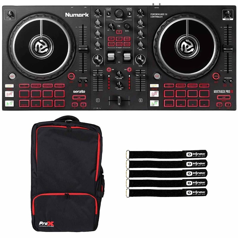 Numark Mixtrack Pro FX 2-Deck Starter Portable DJ Controller | Reverb