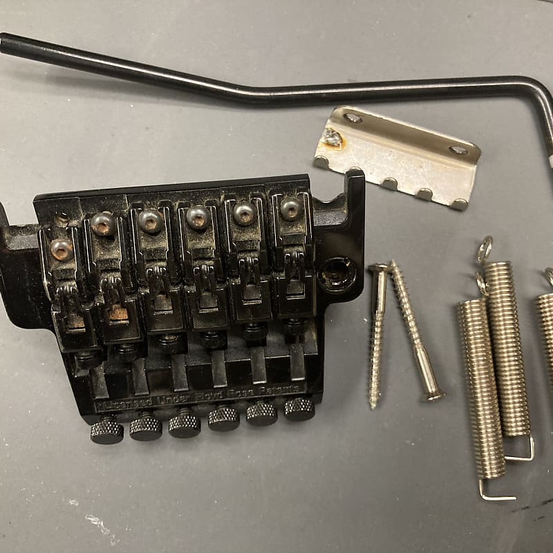 Ibanez Lo-pro edge tremolo 1987-1994 - Cosmo black | Reverb