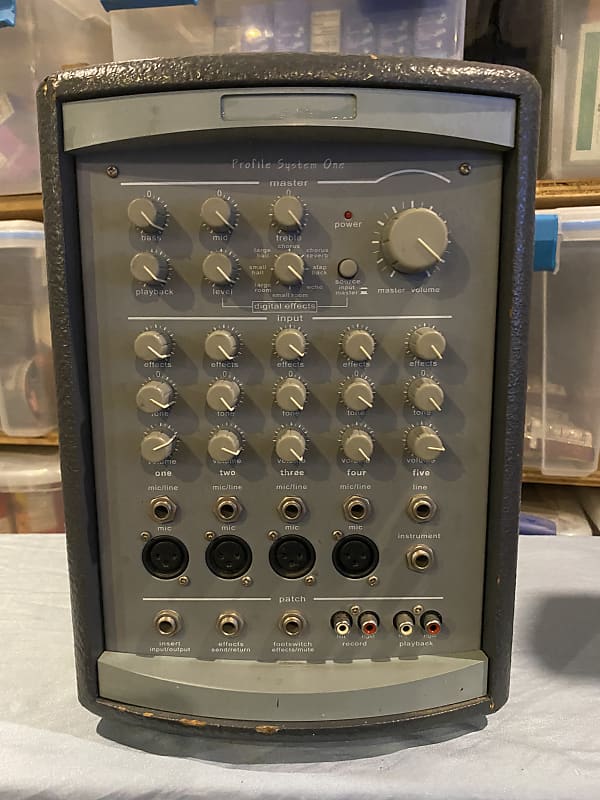 Kustom Profile System One Mid 2000s - Grey | Reverb