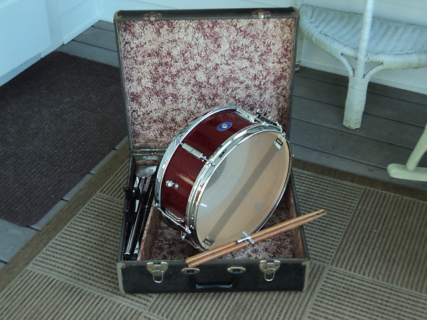 Leedy Snare Drum Set " Frank Capp" Model 1965 Red | Reverb