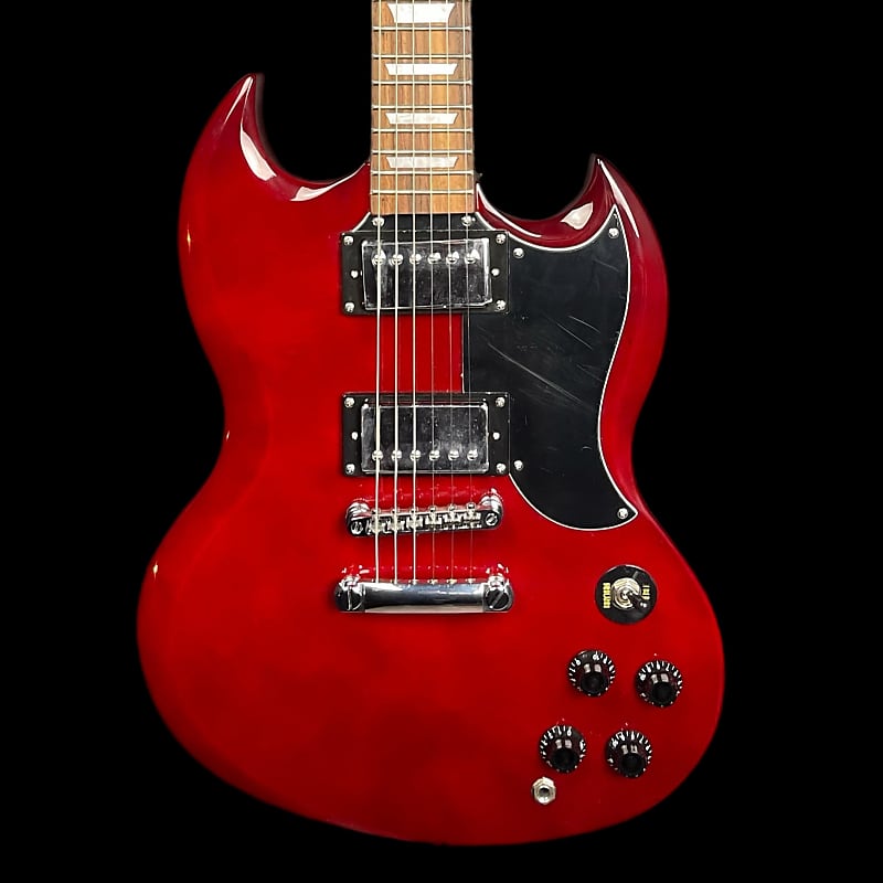 Vintage V69 Coaster Series Electric Guitar, Cherry Red | Reverb