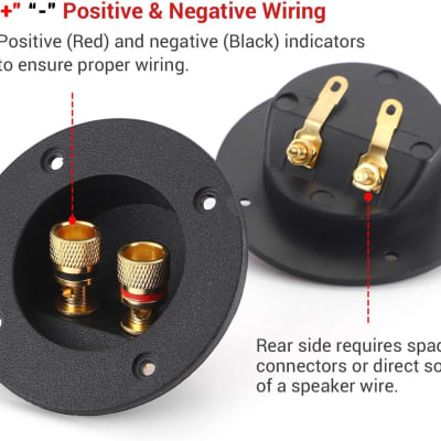 American Terminal 5PCS 3 Inch Round 2-Way Speaker Box | Reverb