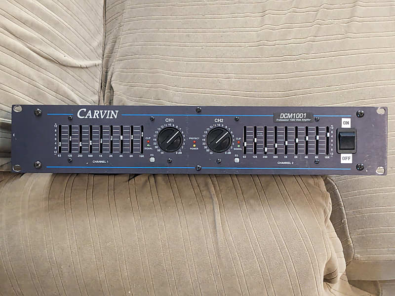 DM for Shipping Quote | Carvin DCM1001 Stereo Power Amplifier | Reverb