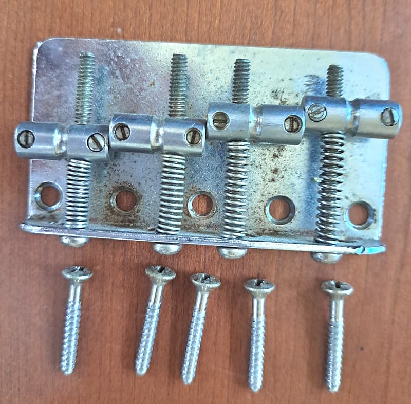 Vintage 1973 Fender Precision Bass Bridge | Reverb