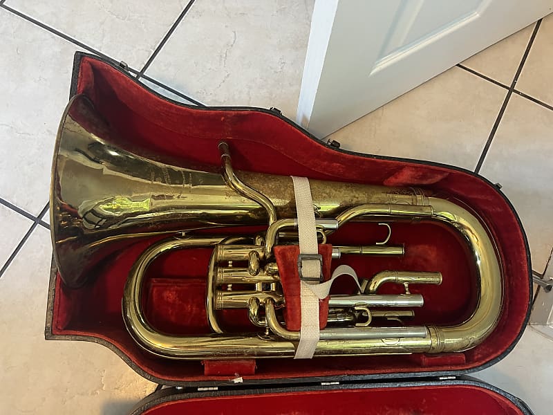 Make offer! - Besson Euphonium with case! | Reverb