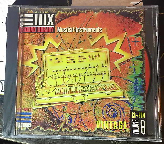 E-MU Systems Volume 8 Vintage 1994 CD Sample Library EMU | Reverb
