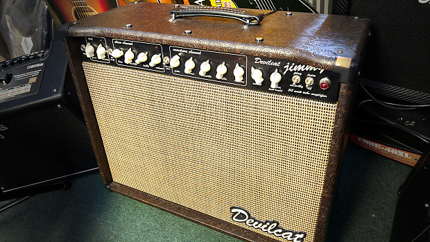 Devilcat Jimmy 50 watt tube combo amp western | Reverb