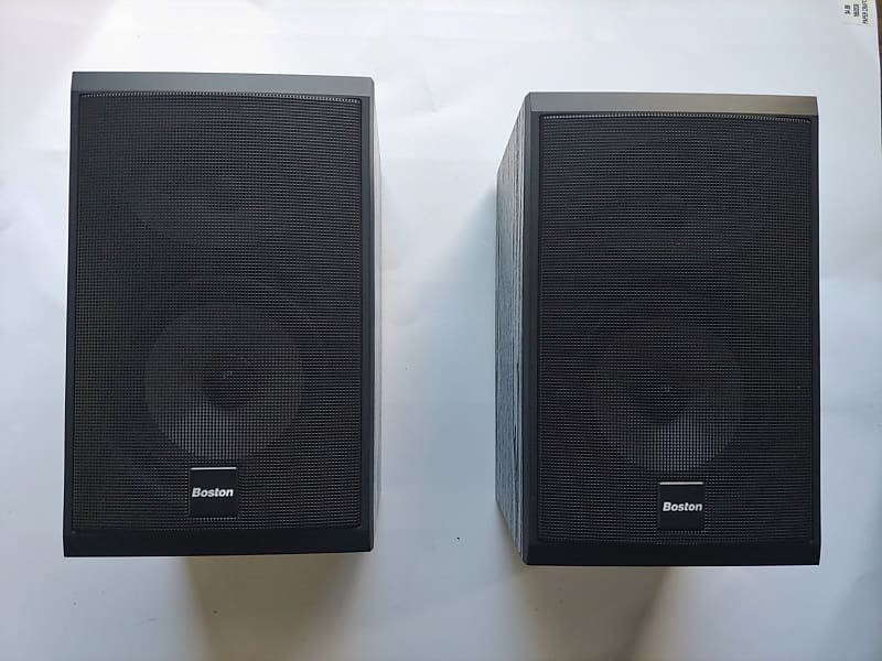 Boston Accoustics CR67 Bookshelf Speakers - Black | Reverb