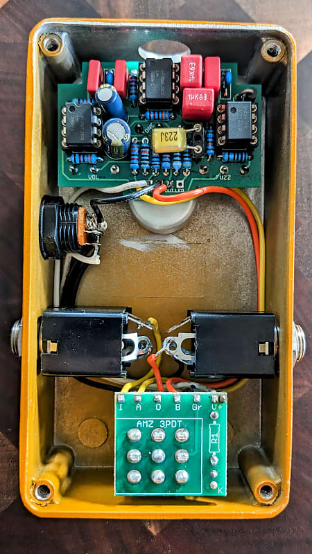 Fuzz Dog "Peachy Fuzz" fuzz pedal | Reverb