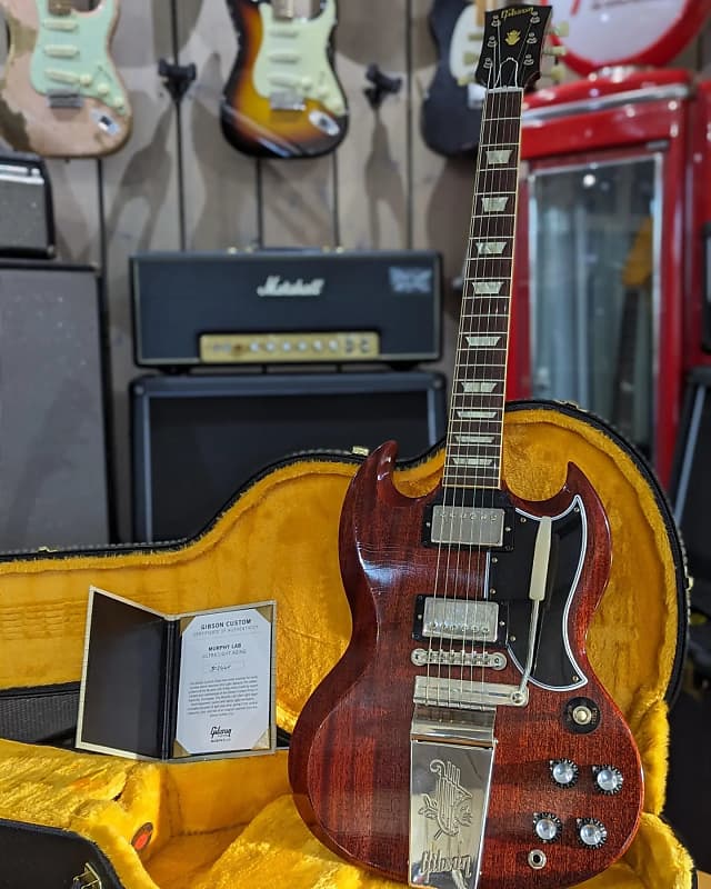 Gibson Custom Shop Murphy Lab SG Standard reissue | Reverb Australia