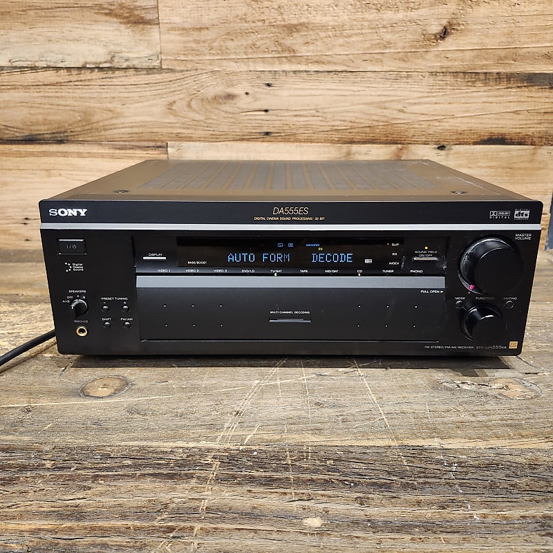 Sony Digital Cinema Sound Processing/32 Bit DA555ES Receiver | Reverb