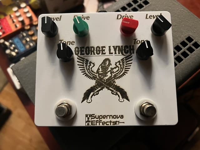 George Lynch Owned Supernova George Lynch prototype overdrive | Reverb