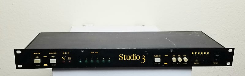 Opcode Studio 3 Vintage Mac Midi Interface | Reverb