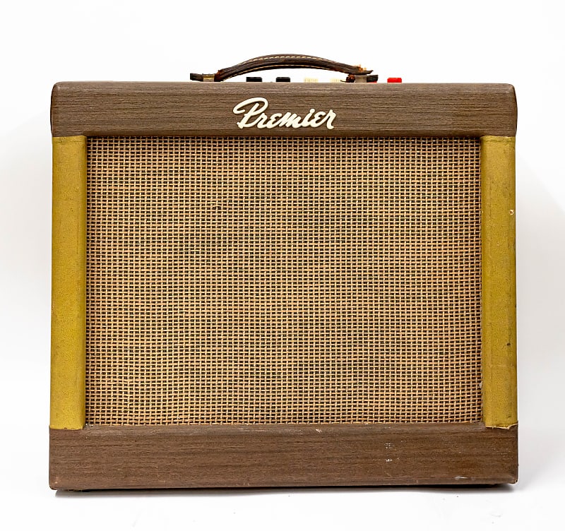 1960s Multivox Premier 120 2 Channel 1x12" Guitar Combo Amp | Reverb