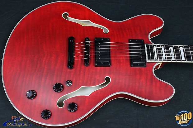 2015 Eastman T486-ED w/ HSC, Rare El Diablo Model! Red Satin | Reverb