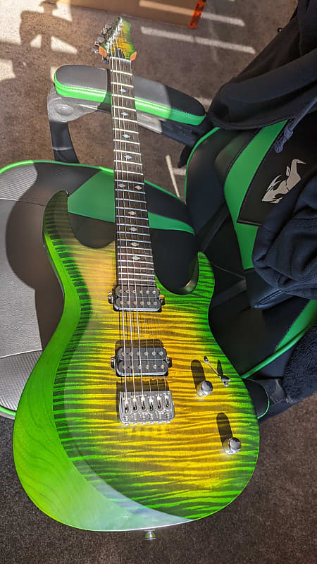 Kiesel Aries Lizard Burst | Reverb