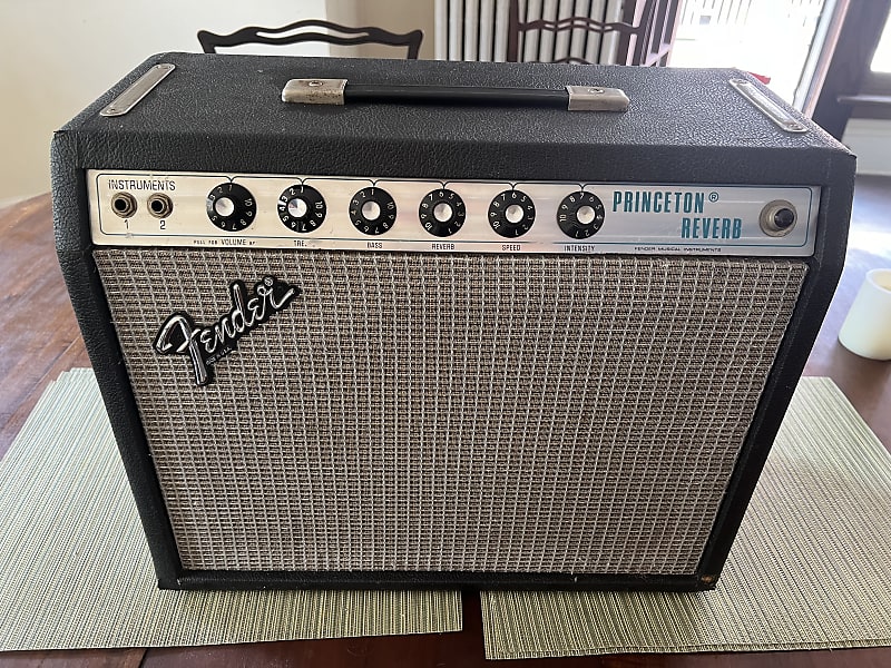 Fender Princeton Reverb 1978 - Original Silverface | Reverb