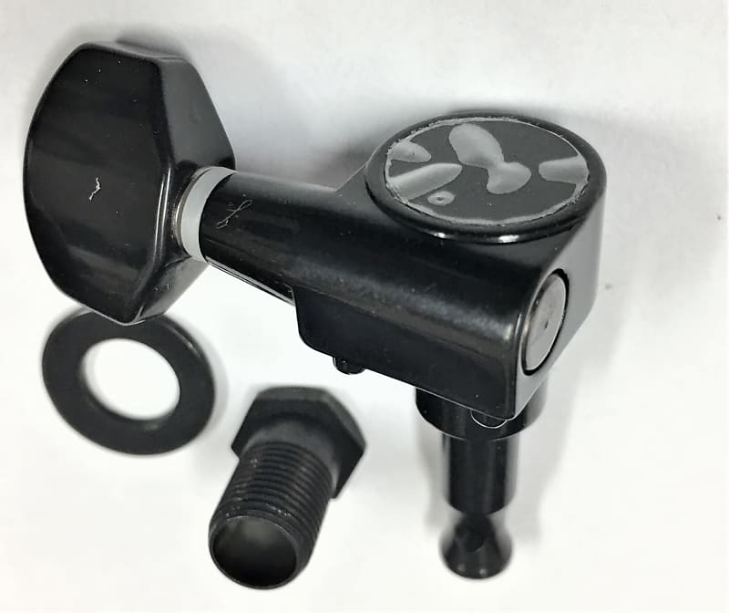 Ibanez Single Black Tuning Machine For Left Side (Bass Side) | Reverb