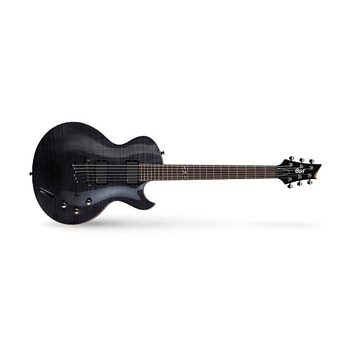 Cort Z-Custom 2 Trans Black Electric Guitar | Reverb