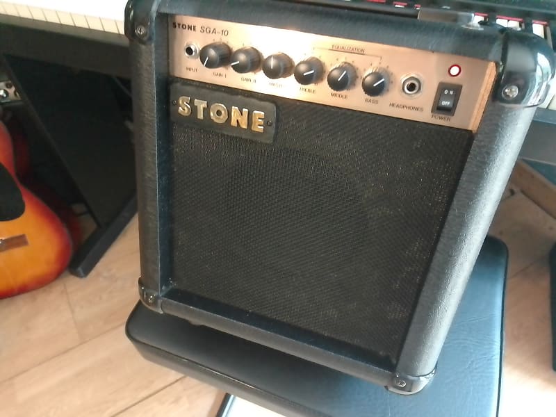 Stone SGA-10 Practice Guitar Amplifier Amp Clean with clean | Reverb