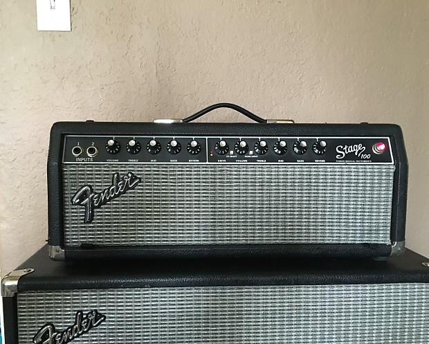Fender Stage 100 4x12 half stack black | Reverb