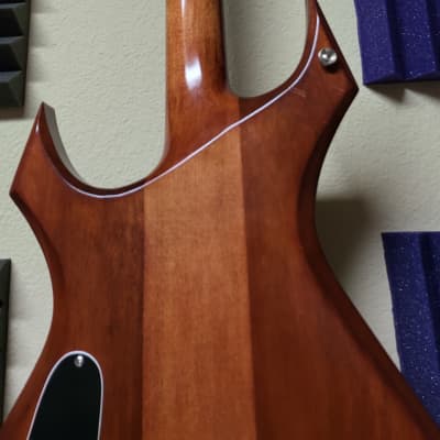 B.C. Rich USA Warlock 1980s - Natural - Neck Through | Reverb