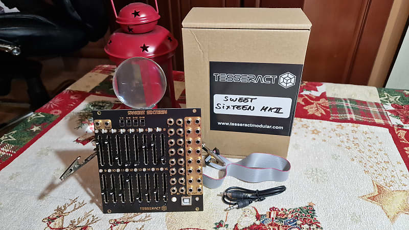 Tesseract Sweet Sixteen mkII - Faderbank 16n and MIDI/I2C | Reverb