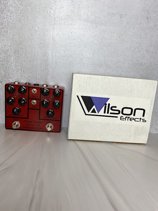 Wilson Effects Duel Lotus Drive 2 2010’s - Red | Reverb