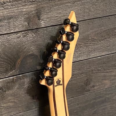 B.C. Rich Shredzilla Extreme 7-String Black Electric Guitar | Reverb