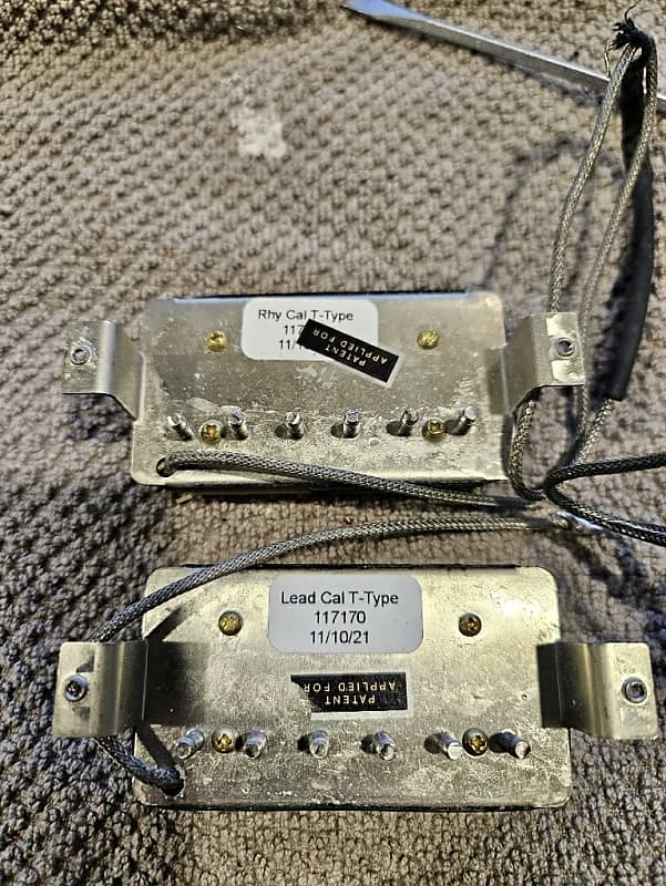 Gibson T-Type Humbuckers 2021 - Zebra | Reverb