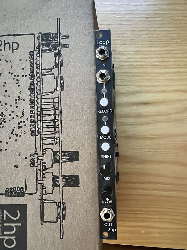 2hp Loop Sound on Sound Looper - Black | Reverb