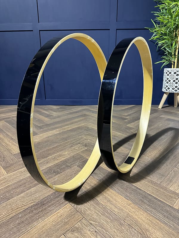 Gretsch Energy Bass Drum 20” Wooden Hoops Rims Hardware #MX77 | Reverb