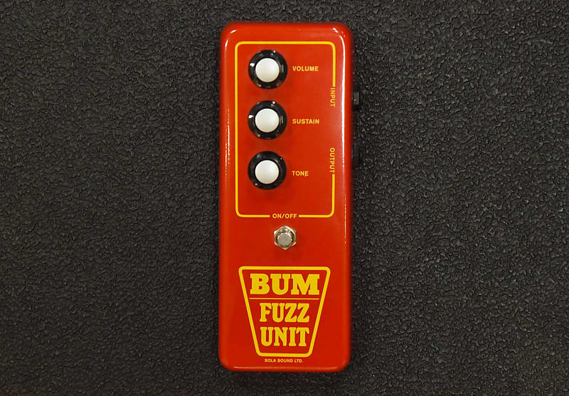 Solasound Bum Fuzz Unit - Red, Recent | Reverb