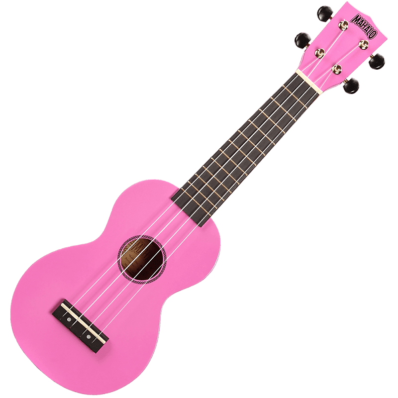 Mahalo MR1PK Rainbow Series Soprano Ukulele – Pink | Reverb
