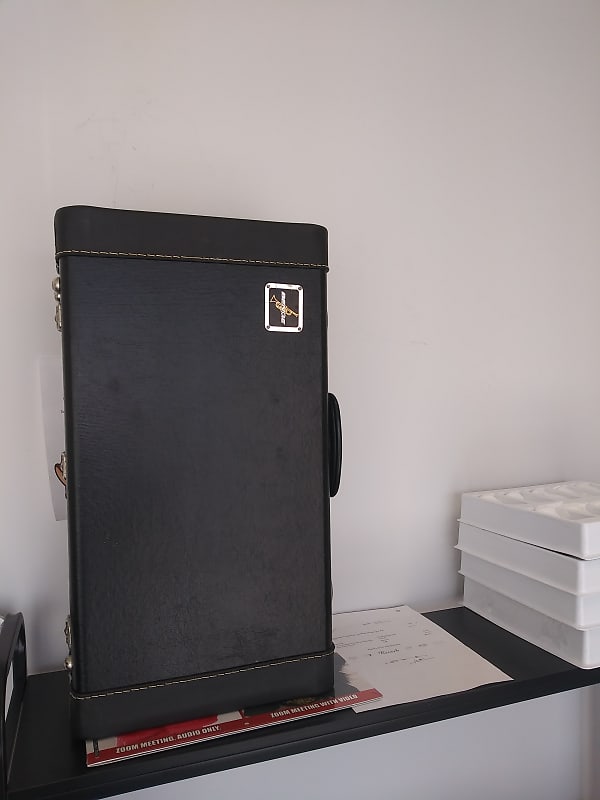 ACB Blowout Sale! Benge Trumpet Case - Black with blue | Reverb