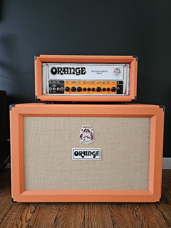 Orange Rockerverb 50 MK III 2-Channel 50-Watt Guitar Amp Head | Reverb