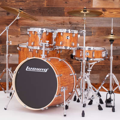 LUDWIG ELEMENT EVOLUTION 6 PIECE DRUM KIT, WITH STANDS AND | Reverb